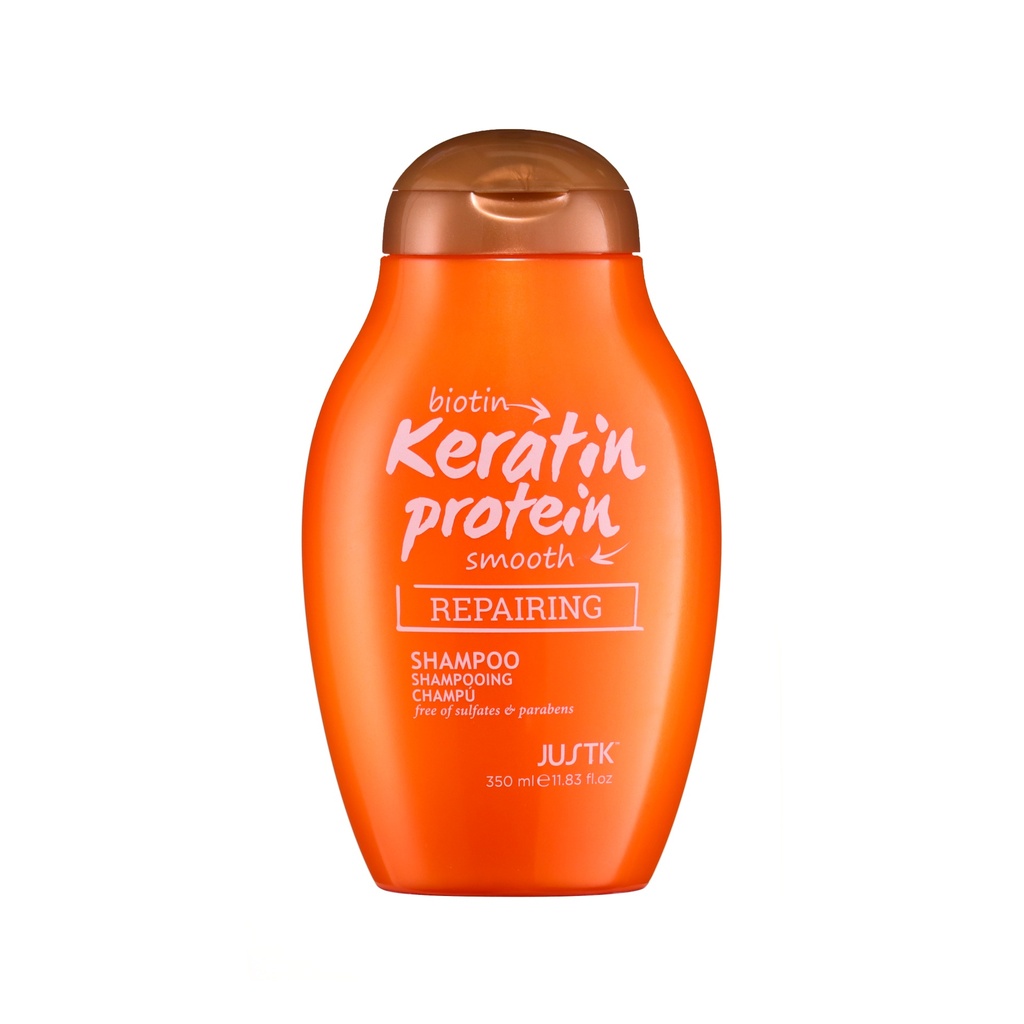Justk Biotin Keratin Protein Repairing Shampoo 350 Ml | Pharmacy and More