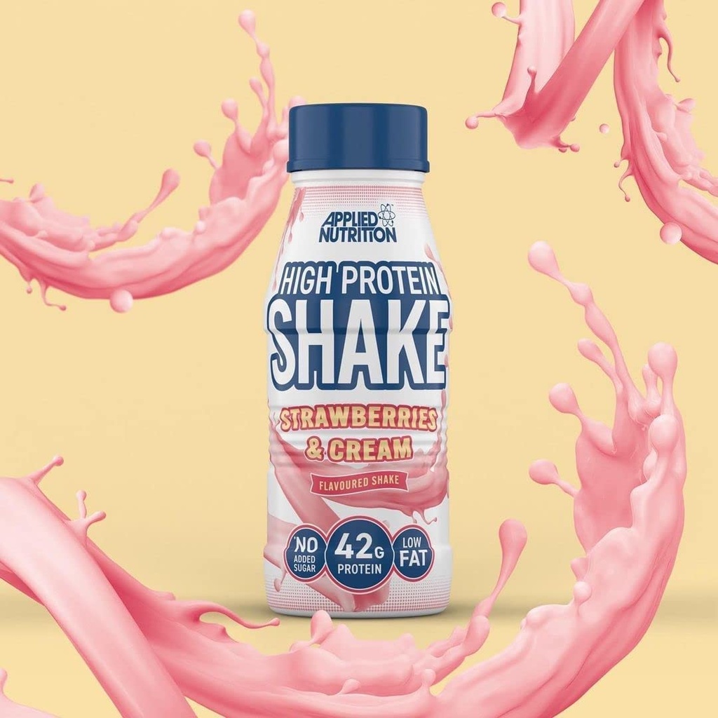 High Protein Milkshake Strawberry 500 ml | Pharmacy and More