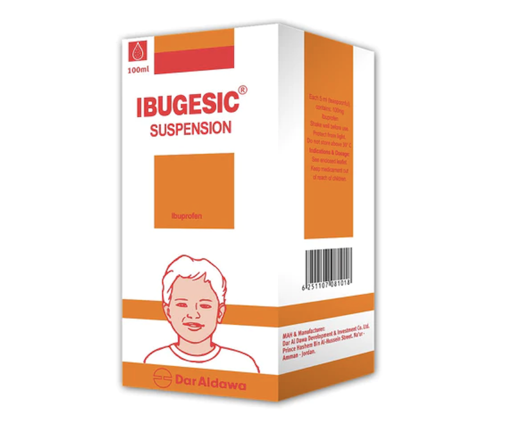 Ibugesic Suspension 100MG | Pharmacy and More
