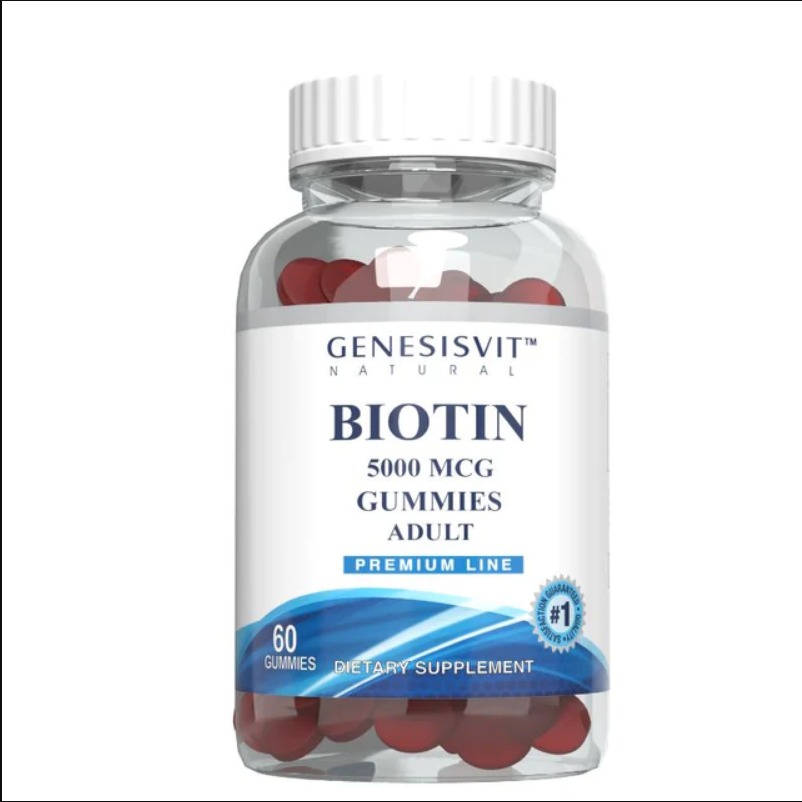 Genesisvit Biotin Gummies 5000 Mcg 50PC | Pharmacy and More