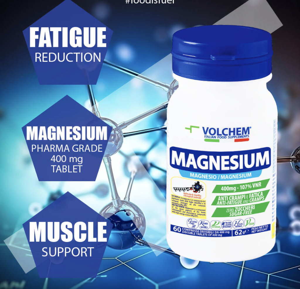 Volchem Magnesium 400 Mg Tab 60's | Pharmacy and More