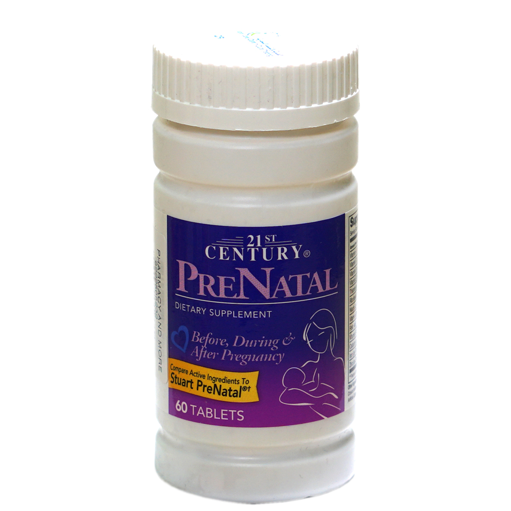 21 CENTURY PRENATAL TAB 60'S | Pharmacy and More