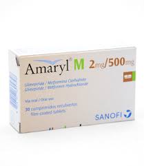 Amaryl M 2Mg/500Mg Tab 30'S- | Pharmacy and More