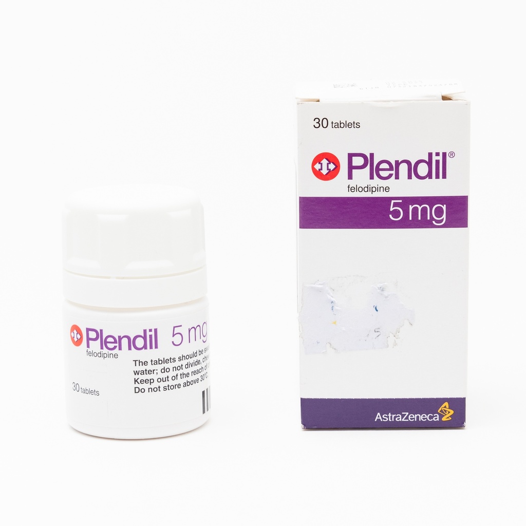 Plendil 5Mg Tablet 30'S- | Pharmacy and More