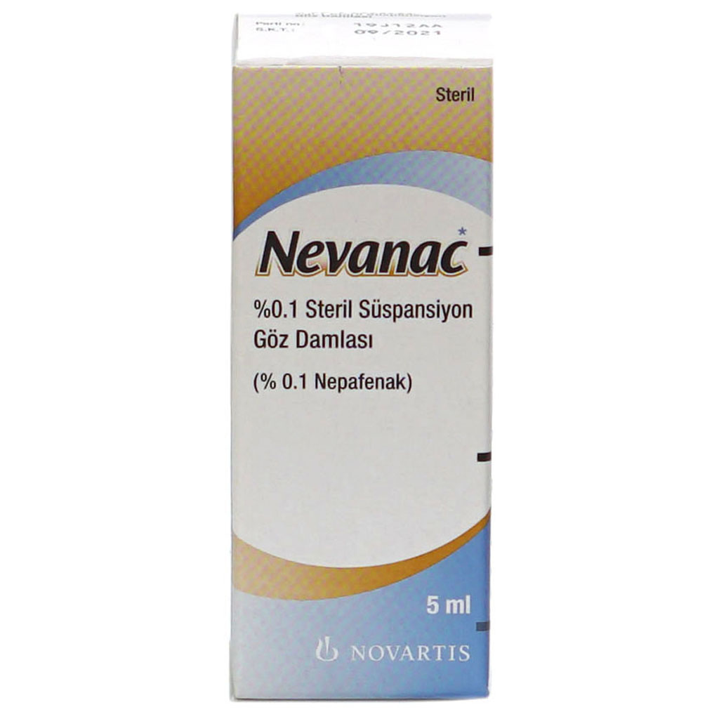 Nevanac 0.1%Steril Suspension 5Ml | Pharmacy and More