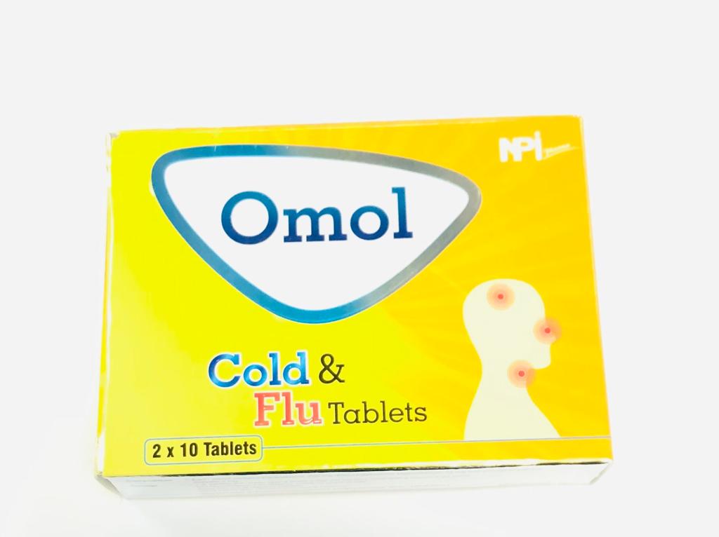 OMOL COLD&FLU 20 TAB | Pharmacy and More