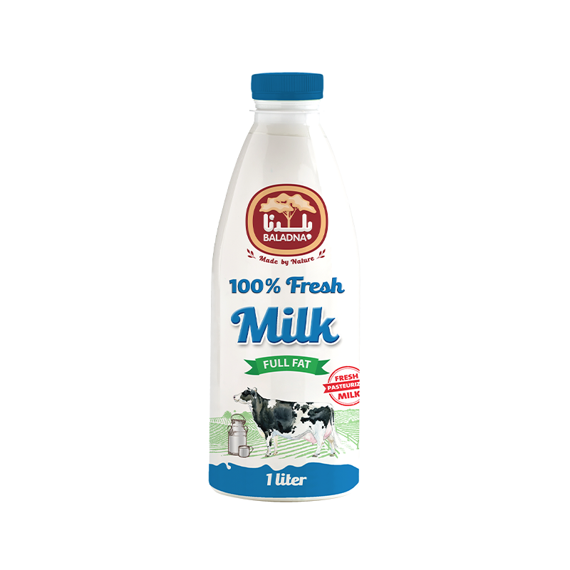 Baladna Cow Fresh Milk Full Fat 1L | Pharmacy and More