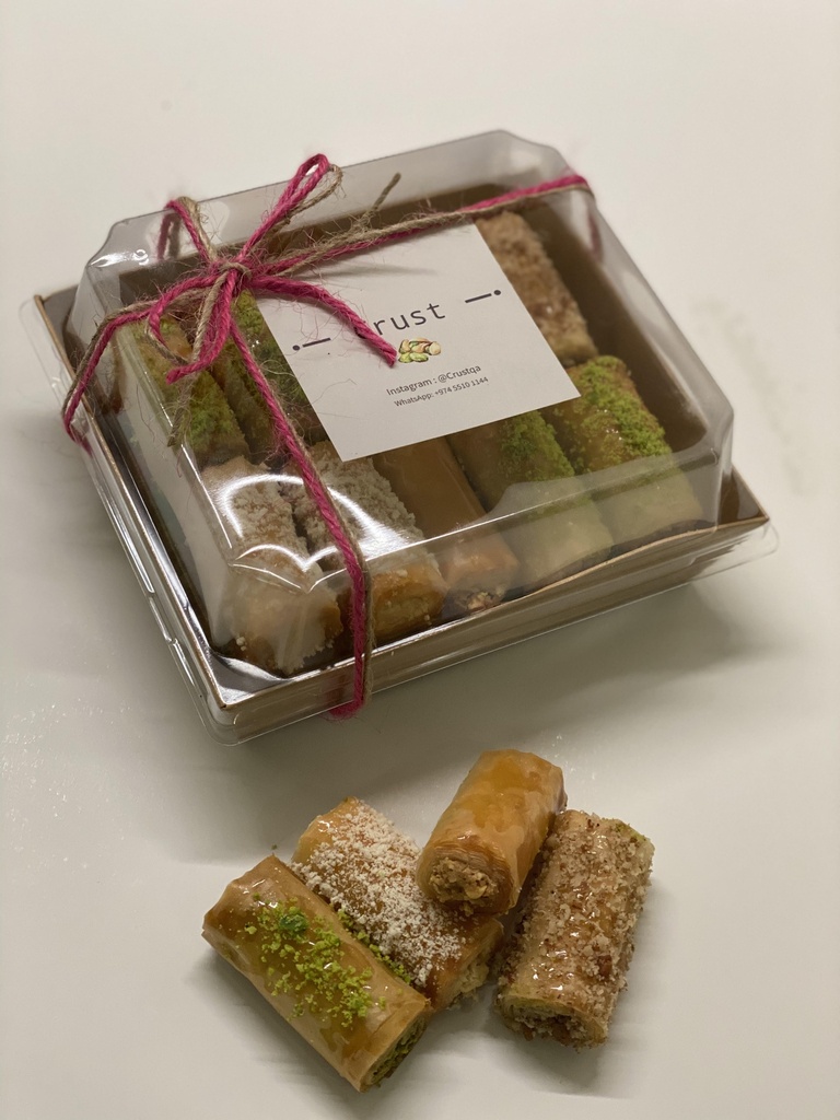 Crust Nuts Baklava 0.25 Kg 20 Pcs | Pharmacy and More