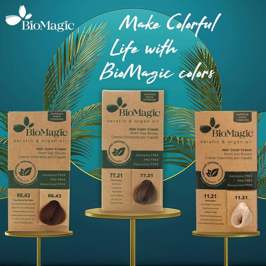 Biomagic Keratin And Argan Oil Hair Color Cream | Pharmacy and More
