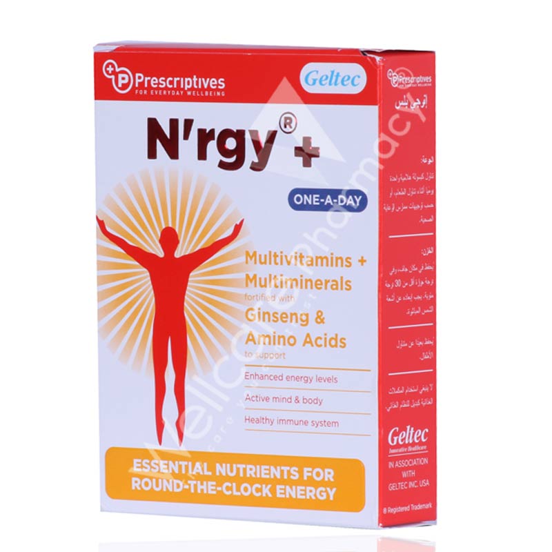 Geltec N'Rgy + Caps 30S | Pharmacy and More