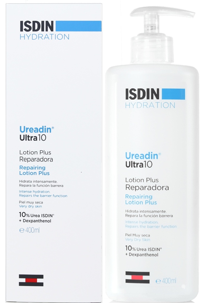 Isdin Ureadin Ultra 10 Repairing Lotion Plus 400ml | Pharmacy and More