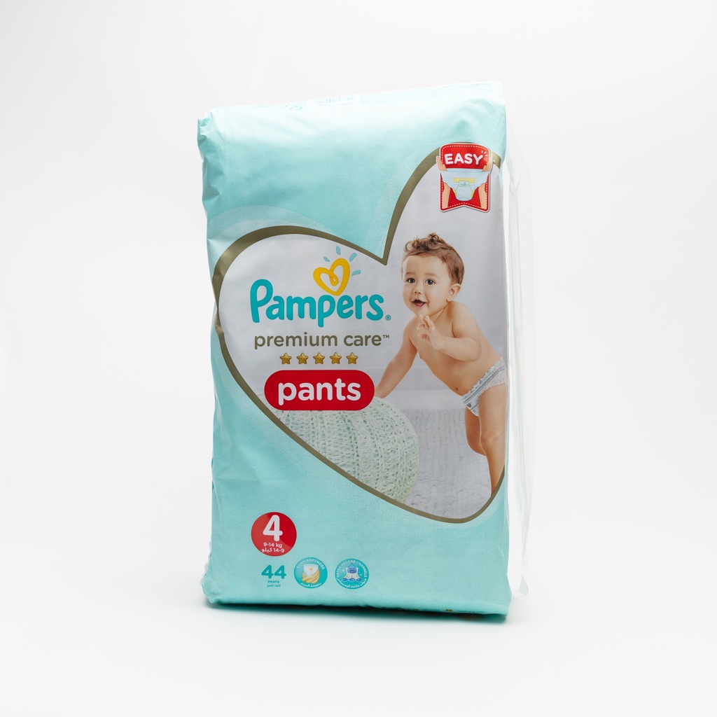 Pampers 4 Premium Care Pant 44'S- | Pharmacy and More