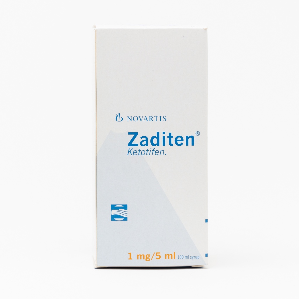 Zaditen 1Mg/5Ml Syrup 100Ml- | Pharmacy and More