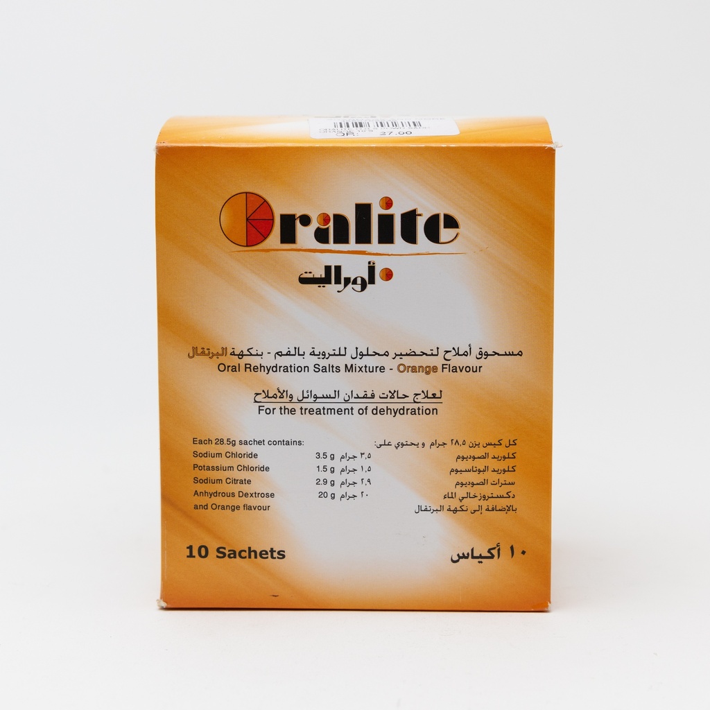 ORALITE 28 GM 10 SACHETS | Pharmacy and More
