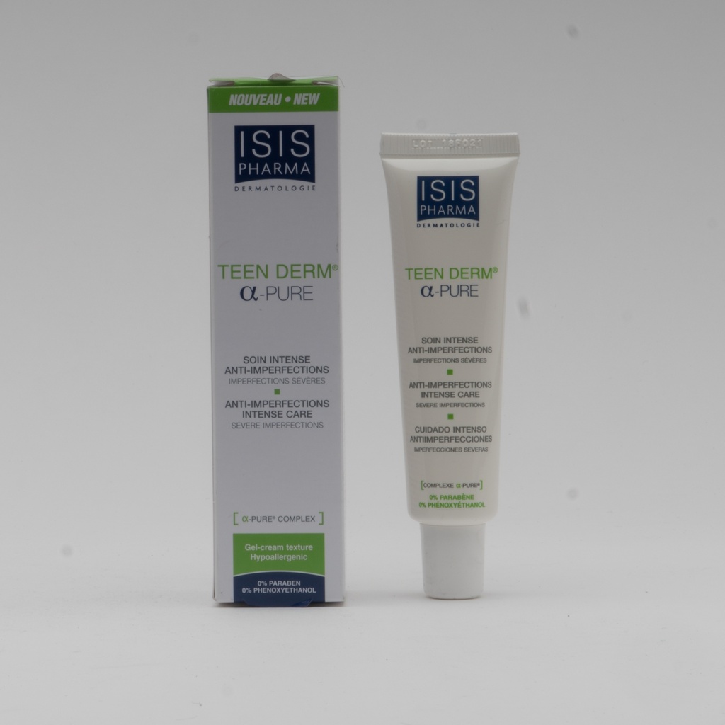 Isis Teen Derm Alpha Pure 30Ml- | Pharmacy and More