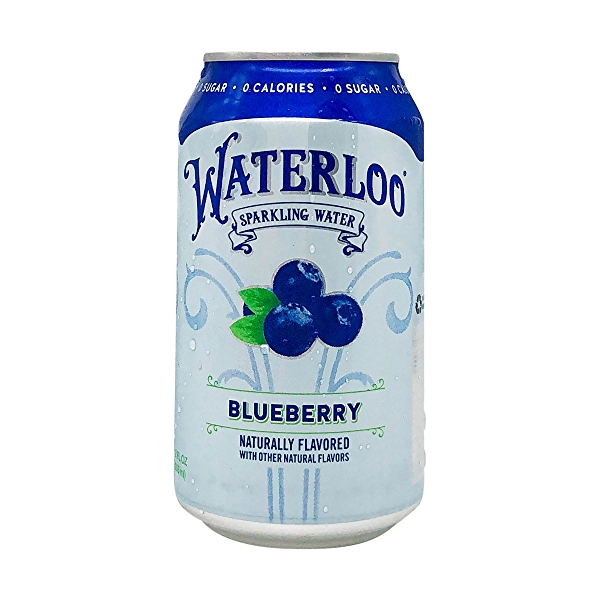 Waterloo Sparkling Water BLUEBERRY 335 ML Cans | Pharmacy and More