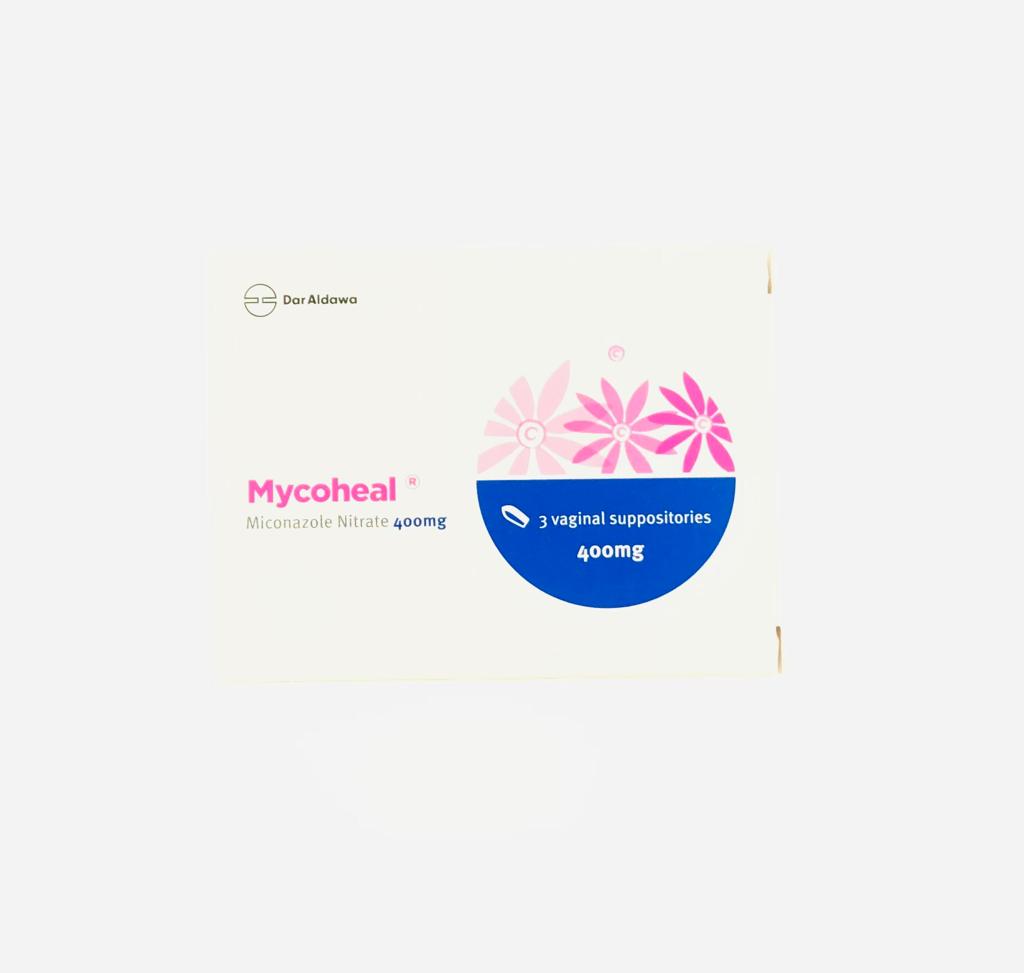 Mycoheal 400 Vaganial. Suppository 3'S- | Pharmacy and More