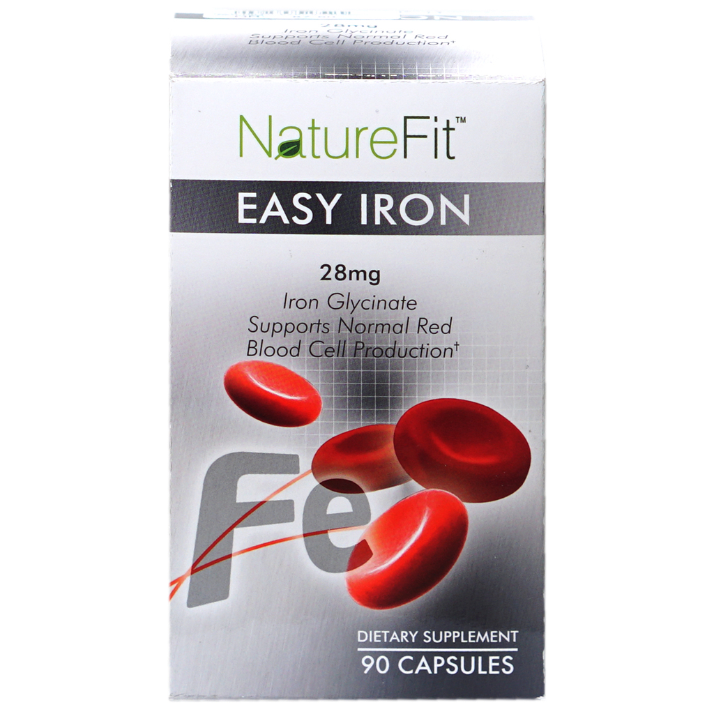 Nature Fit Easy Iron 28Mg Capsule 90'S- | Pharmacy and More